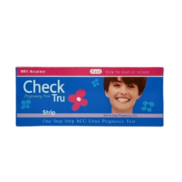 CHECK TRU TEST STRIP ชุดทดสอบการตั้งครรภ์แบบจุ่ม บรรจุ 1 ชุด (กล่องฟ้า ...