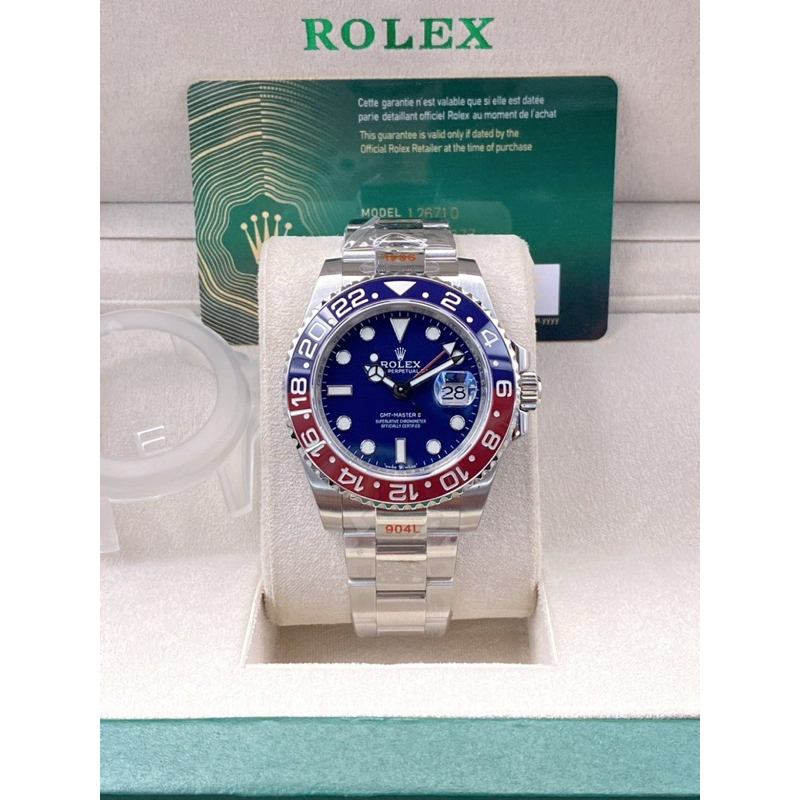 นาฬิกาข้อมือ Rolex Gmt-Master II V2 3285 Top swiss Ew Factory | Shopee ...