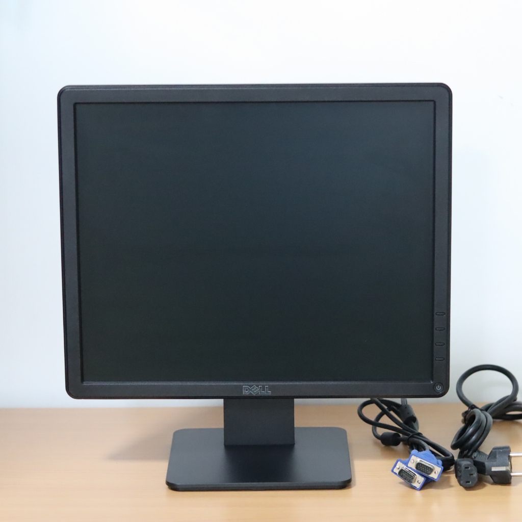 จอคอมพิวเตอร์ Dell E1715Sc LED backlight ขนาด 17" นิ้ว display port และ VGA Port พร้อมสายไฟ AC ...