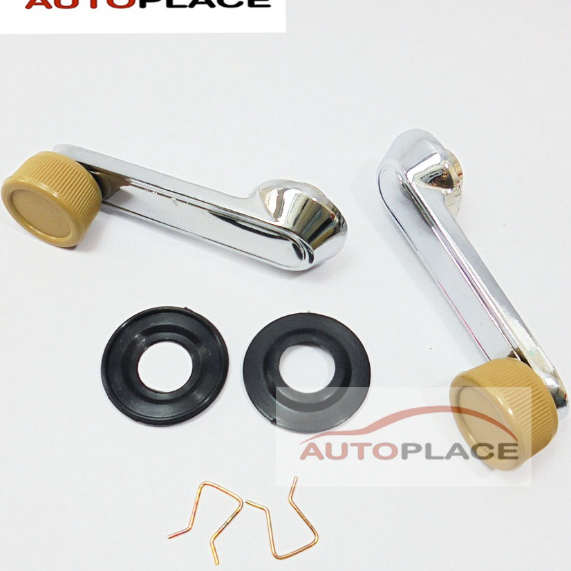 (1คู่) มือหมุนกระจกน้ำตาล TOYOTA KE70 TE71 KE76 ใส่ได้ทั้งซ้าย - ขวา ...