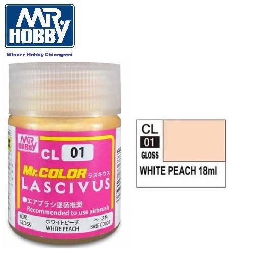 MR.COLOR LASCIVUS Mr Hobby CL01-CL09 for skin , CL101-111 for hair สีทำ ...