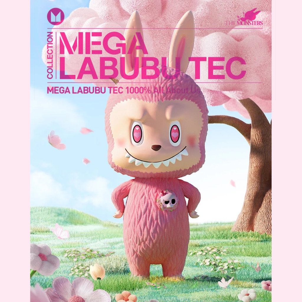 (พร้อมส่ง) POPMART - MEGA LABUBU TEC 1000% - ALL About Us | Shopee Thailand