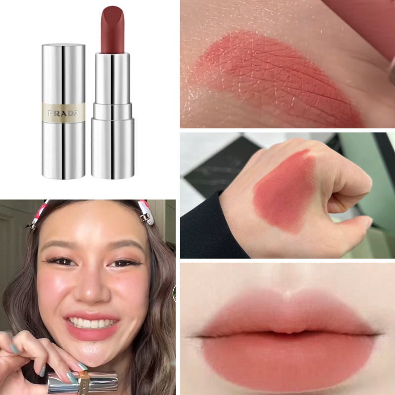 เหลือ 483 ฿ โค้ด [30WOW66] Prada Monochrome Hyper Matte Mini Lipstick 1 ...