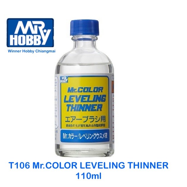 Mr. Color thinner Mr. Hobby T101 50ml, T102 T105 110ml, T103 250ml, T104 T108 T117 400 ml ทินเน ...