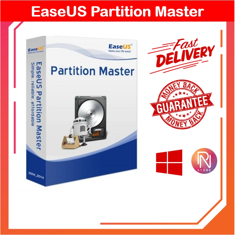 EaseUS Partition Master 2024 v18.2.0 | For Windows | Full Version | Shopee Thailand