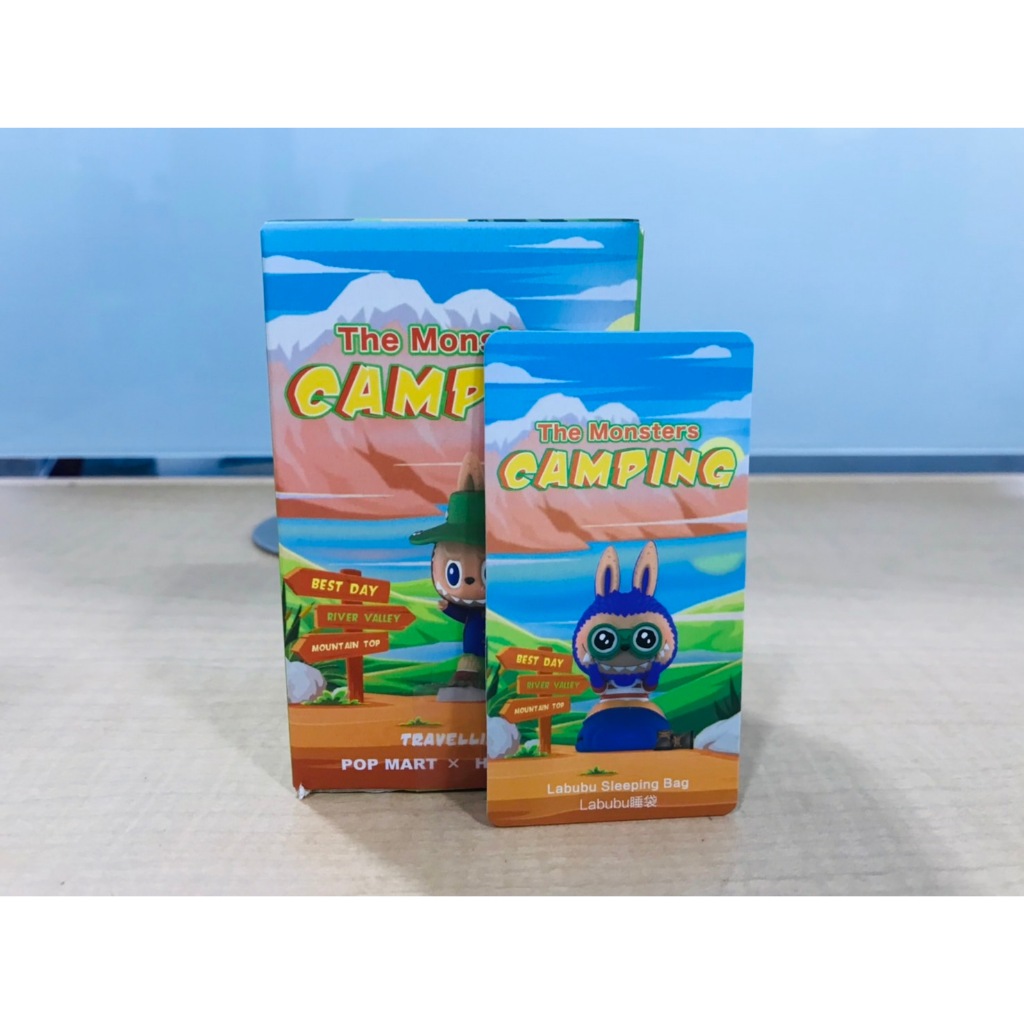 POPMART The Monsters Camping Series Labubu Sleeping Bag | Shopee Thailand
