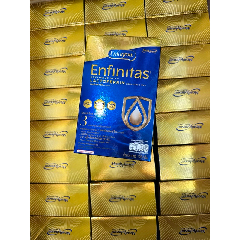 sale ขนาดทดลอง 120gนมผงเอนฟาโกร เอนฟินิทัส สูตร3 นมผง เด็ก นมเอนฟาโกร ...