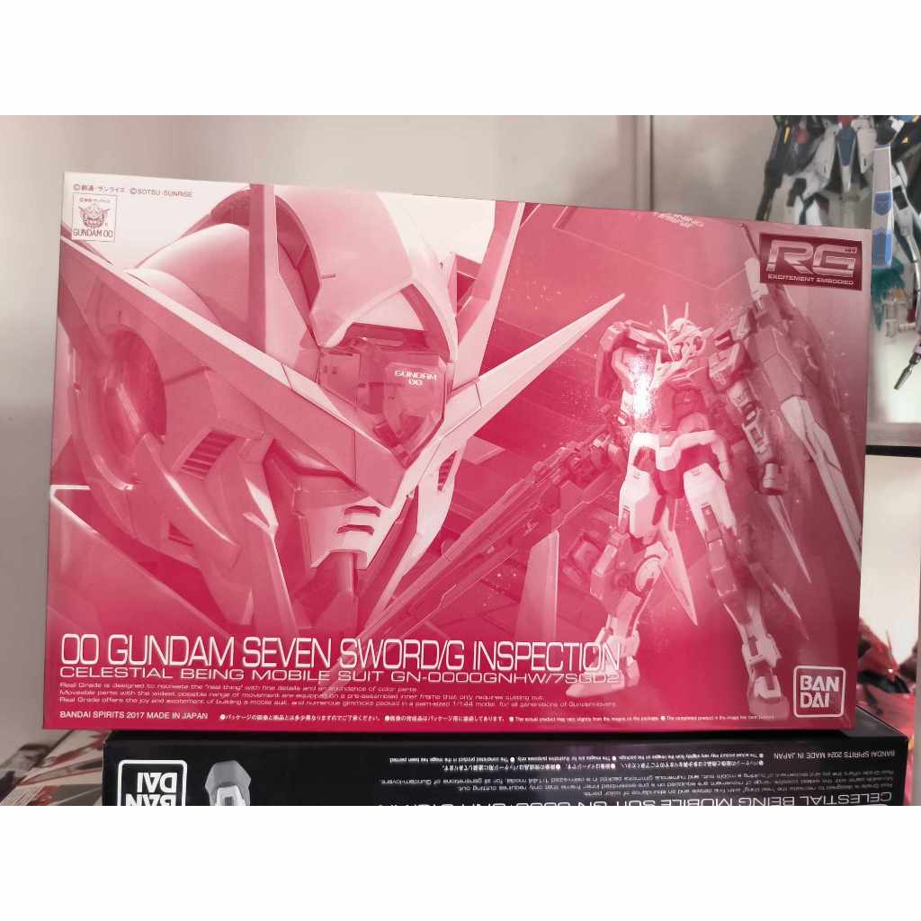P-bandai RG 1/144 OO Gundam Seven Sword G Inspection | Shopee Thailand