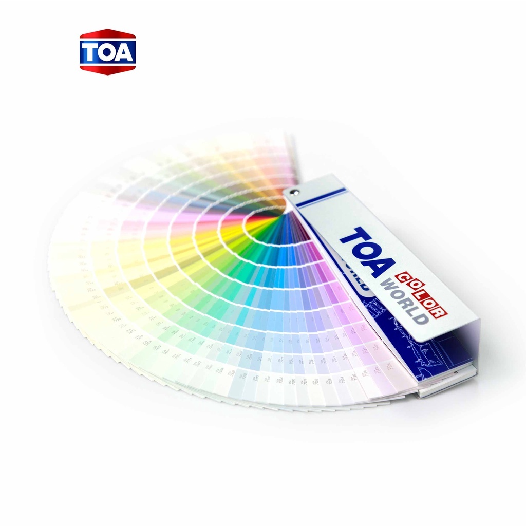 TOA Color World Fandeck ทีโอเอ แฟนเดค ชุดพัดสี แคตตาล็อก ตัวอย่างเฉดสี ...