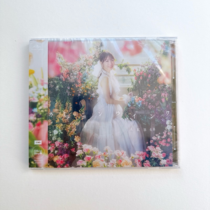 AKB48 CD only Single 63 Colorcon Wink Official shop Edition แผ่นยังไม่แกะ | Shopee Thailand