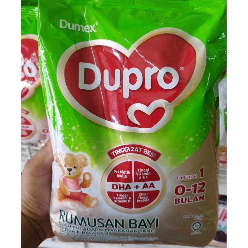 Dumex Dupro นมผงเด็กสูตร 1- 2 น้ำหนัก 550-850 กรัม สำหรับเด็ก 0-36 เดือน | Shopee Thailand