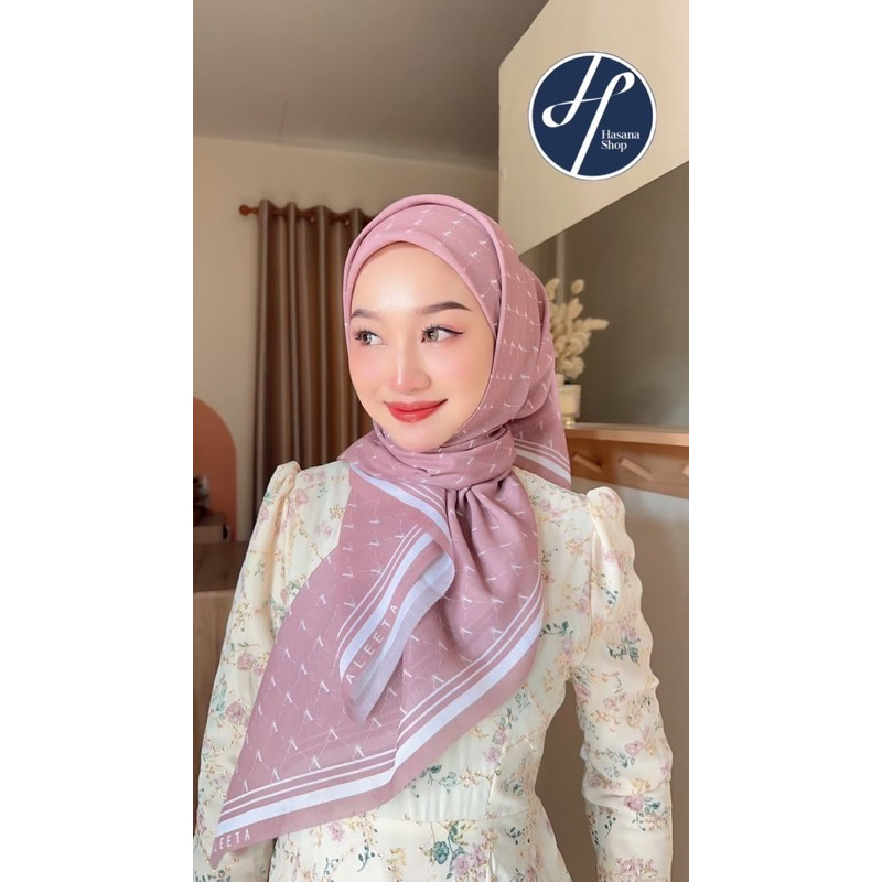 ผ้าคลุมALEETAลายใหม่ลายในตัว(ผ้าบาวาสี่เหลี่ยมขนาดหลาสอง) | Shopee Thailand