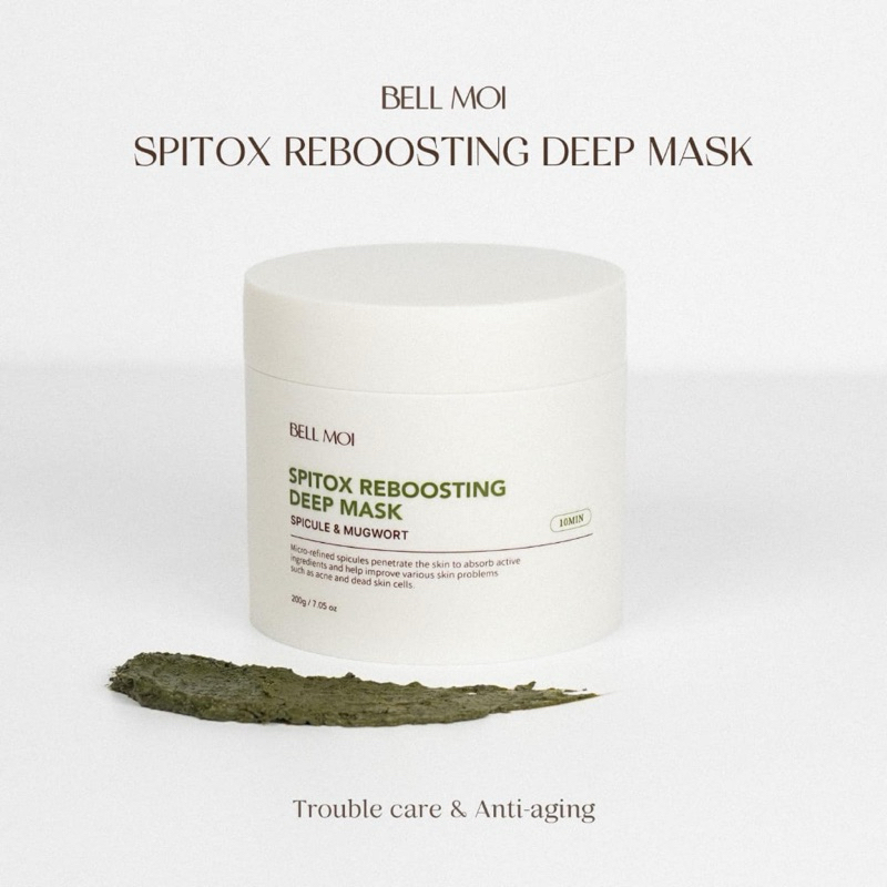 Bellmoi Spitox Reboosting Deep mask | Shopee Thailand