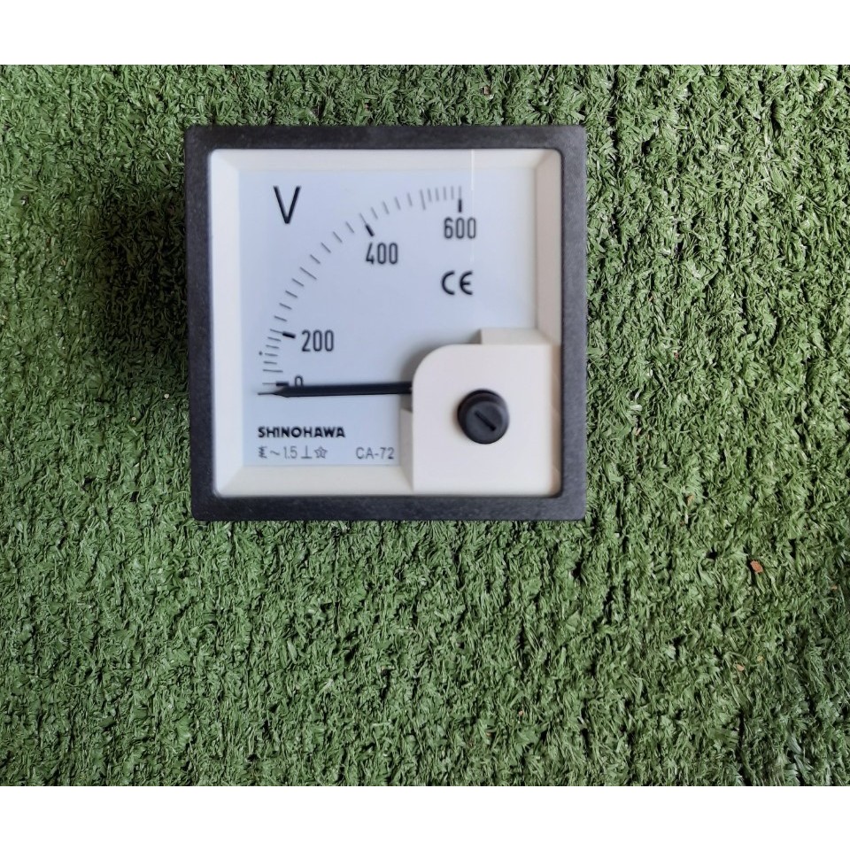 Shinohawa : AC Volt Meter 600V CA-72 72x72mm. | Shopee Thailand