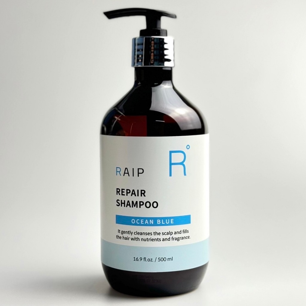 แชมพู/ครีมนวดผม RAIP Repair Shampoo 500ml / RAIP Repair Treatment 500ml ...