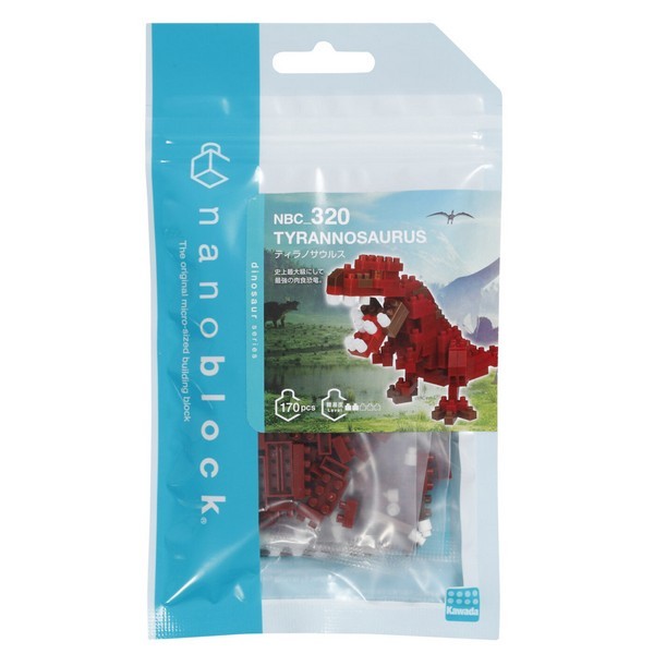 Kawada nanoblock NBC_320 Tyrannosaurus 4972825218563 (นาโนบล็อค) | Shopee Thailand