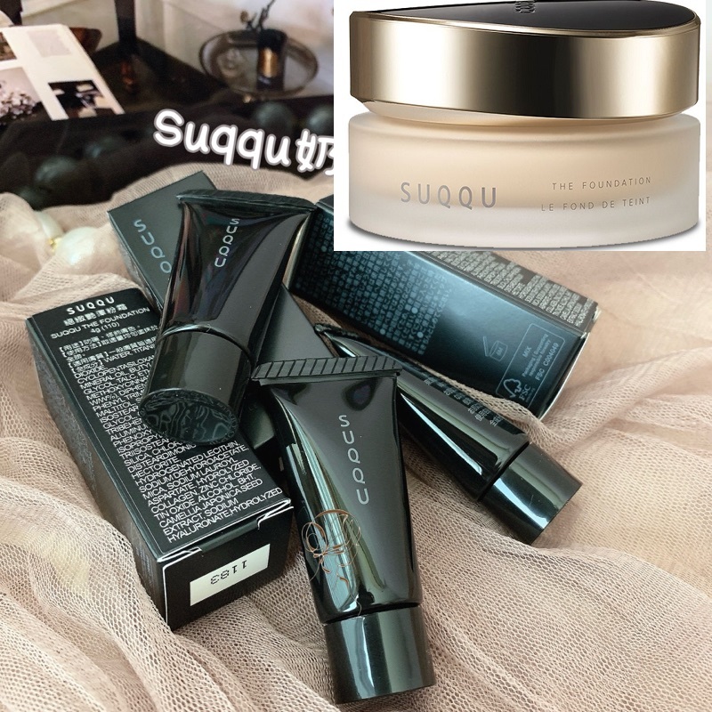 Beauty-Siam แท้ทั้งร้าน !! รองพื้นตัวแพงที่สุดจาก suqqu foundation ผิว 110 ขาวเหลือง ขนาด 4 กรัม ...
