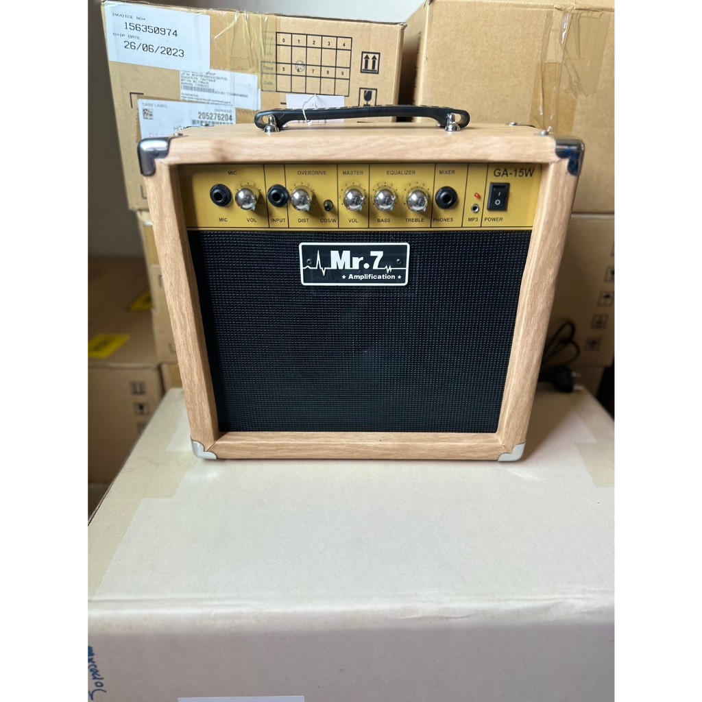 ตู้แอมป์ Mr.7 รุ่น GA-15W ใช้ได้ทั้งกีต้าร์โปร่งไฟฟ้าและกีต้าร์ไฟฟ้า ...