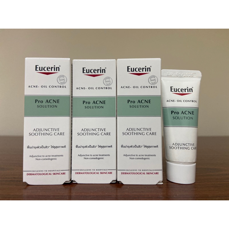 Eucerin Pro ACNE SOLUTION Adjunctive Soothing Care ขนาดทดลอง 5มล. ...