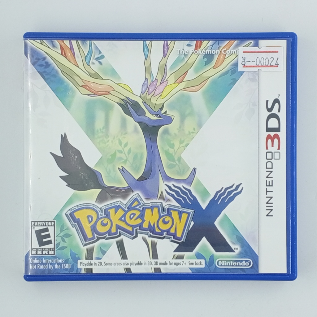 [00024] POCKET MONSTER POKEMON X (USA)(3DS)(USED) แผ่นเกมแท้ มือสอง ...