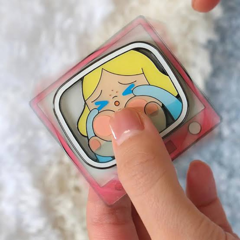 (แบบเลือกตัว) Popmart CRYBABY Sad Club Series Fidget Spinner | Shopee ...