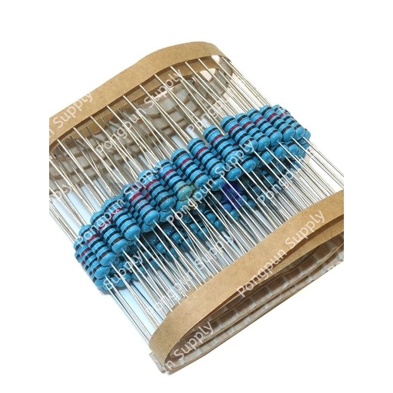 10Pcs 250 Ohm 1% Metal Film Resistor ตัวต้านทานค่า 250 โอมห์ ใช้แปลง ...