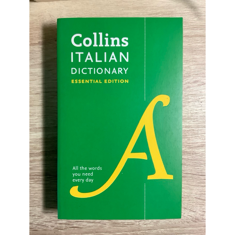 Dictionary Collins Italian/New!!!/มือ1/พจนานุกรมภาษาอิตาลี | Shopee ...