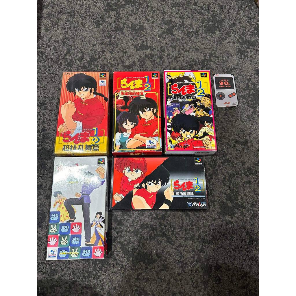 Nintendo Cartridge Super Famicom Ranma 1/2 Collection Boxed (All ...