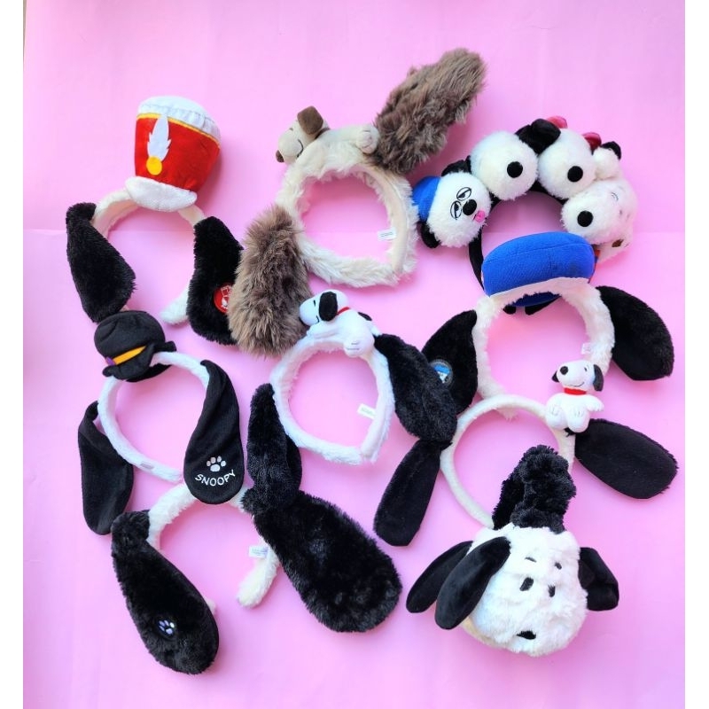 Snoopy 💞 สนูปปี้ ที่คาดผม Universal studios Japan USJ ของแท้ | Shopee ...