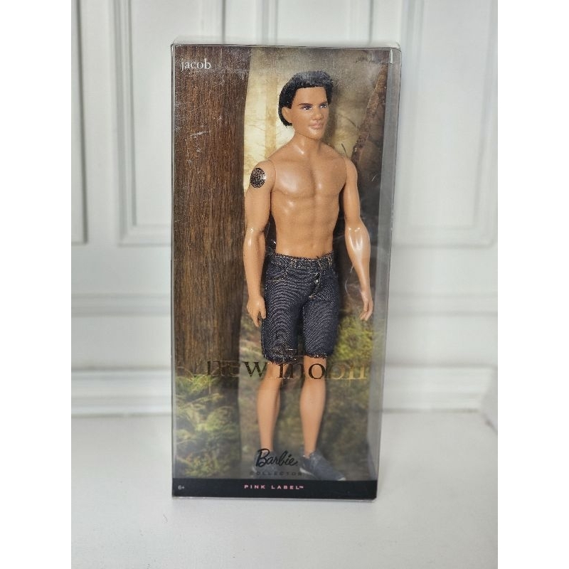 ตุ๊กตา The Twilight Saga New Moon Jacob Barbie Doll Pink Label 2009 ...