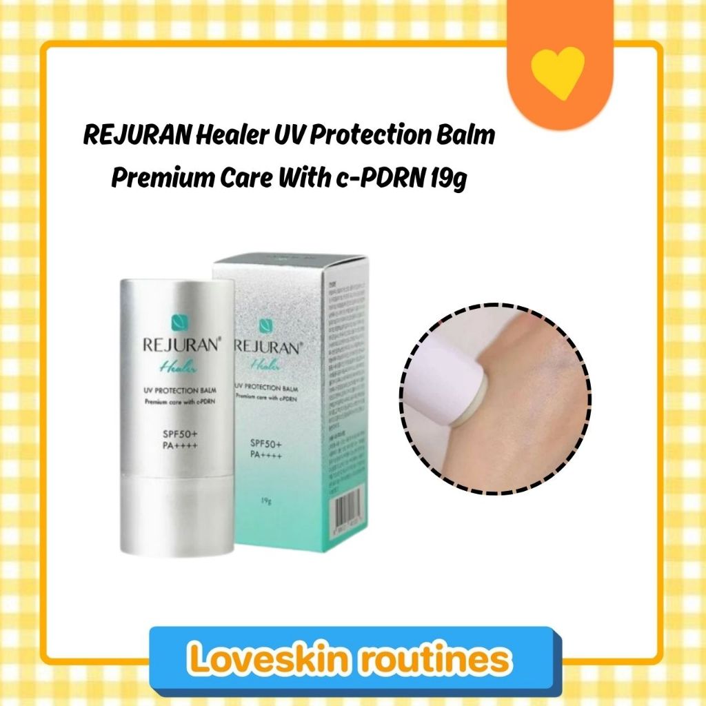 REJURAN Healer UV Protection Balm Premium Care With c-PDRN 19g | Shopee Thailand