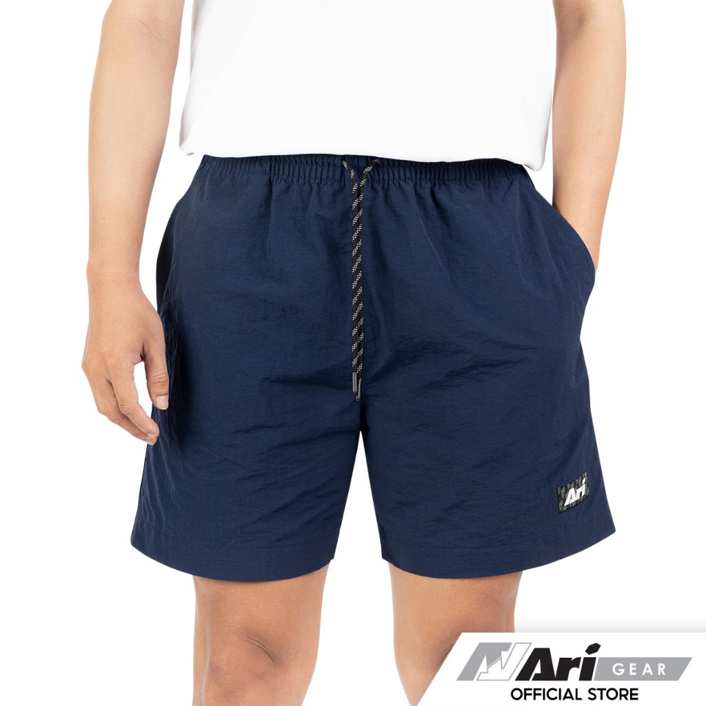 ARI SMART RELAXED SHORTS - NAVY (AAP2564-03) กางเกงขาสั้น อาริ SMART RELAXED สีกรมท่า | Shopee ...