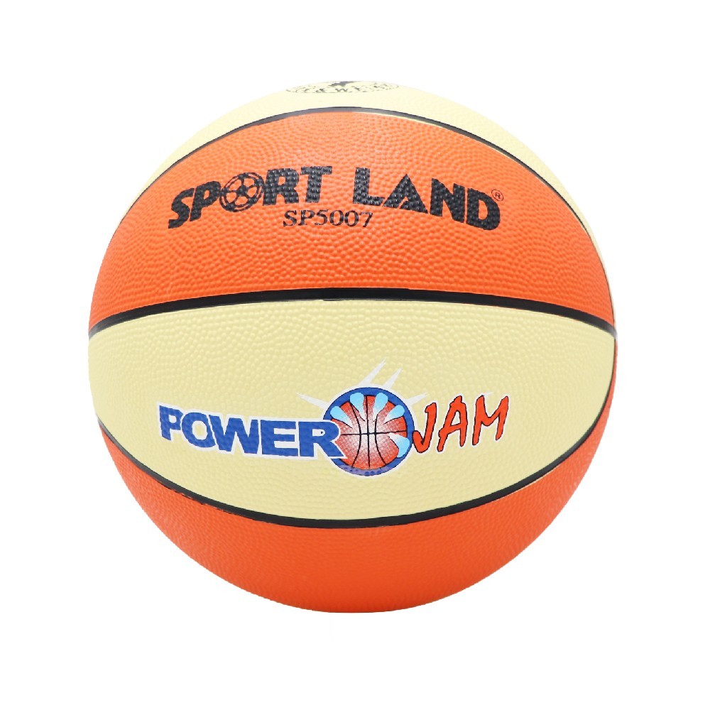 SPORTLAND ลูกบาสเก็ตบอลยาง Basketball เบอร์ 7 RB SP5007 MC Th(420 ...