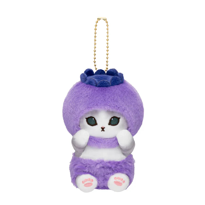 [Direct from Japan] mofusand Cat Plush doll Keychain mofu mofu Marche Blueberry Japan NEW ...