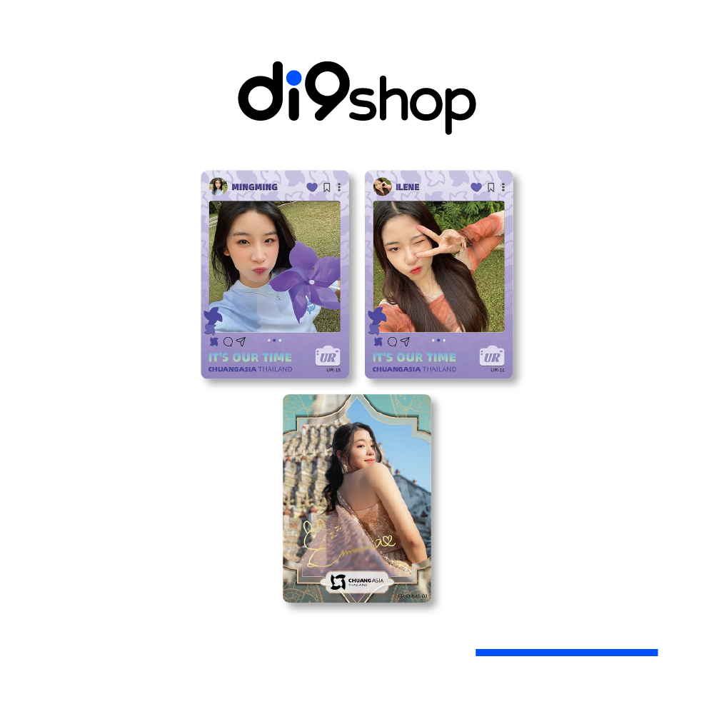 [พร้อมส่ง] การ์ด CHUANG Asia2024 | การ์ด Ver.2 EMMA,ILENE,MINGMING ...