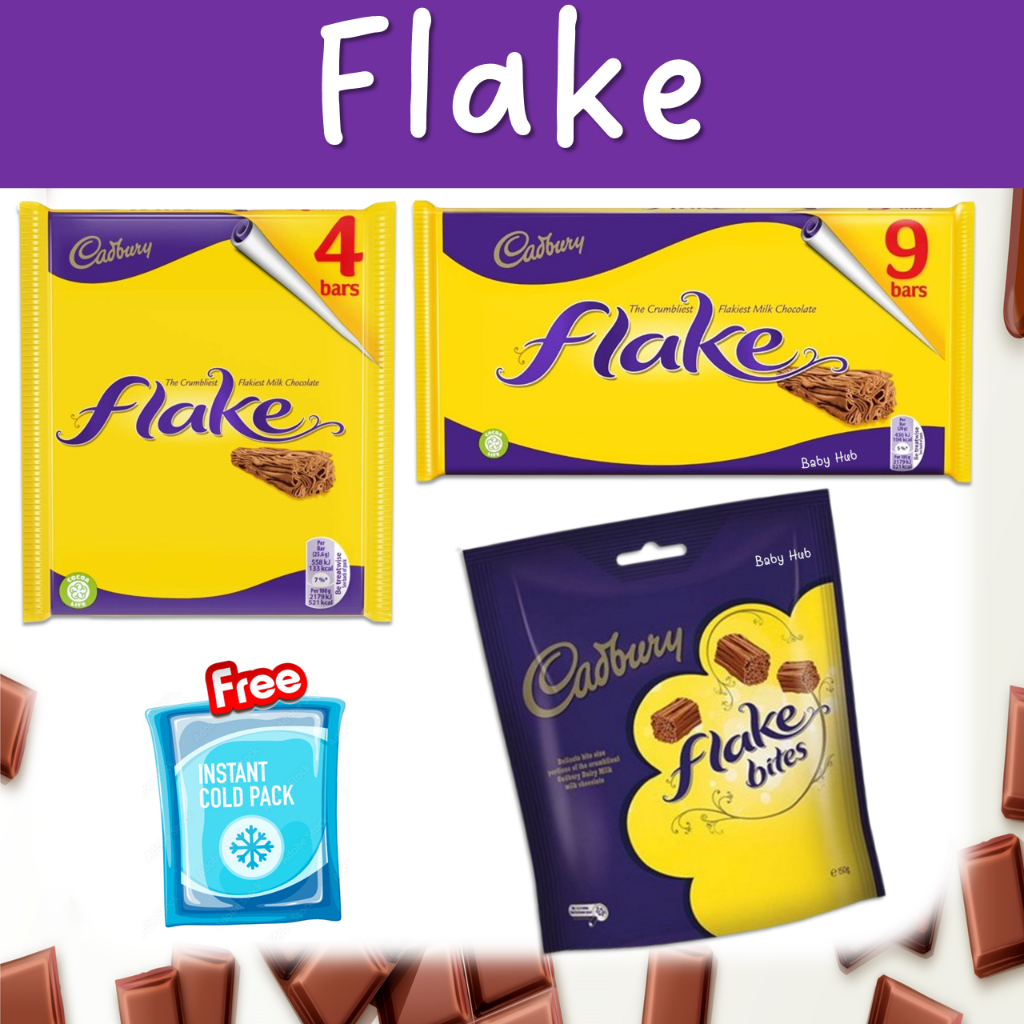 Cadbury Flake, Cadbury Flake bites Cadbury UK แคดบูรี่เฟลค ช็อกโกแลตนม ...