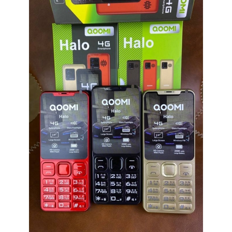 ปุ่มกด Qoomi Halo 4G แท้ 2 ซิม | Shopee Thailand