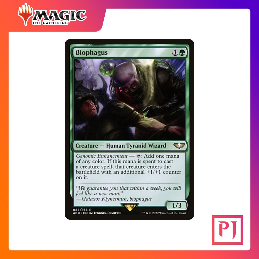 [MTG] Biophagus - Warhammer 40,000 [40K] [GREEN] [RARE] [NORMAL] [ENG ...
