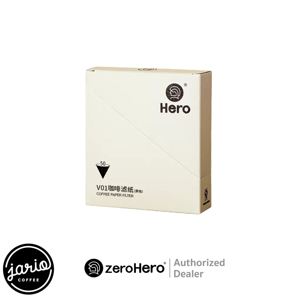 Jario x zeroHero กระดาษกรองกาแฟ zeroHero Drip Pour-Over Coffee Filter | Shopee Thailand