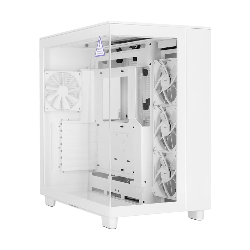 CASE (เคส) NZXT H9 FLOW (WHITE) (ATX) | Shopee Thailand