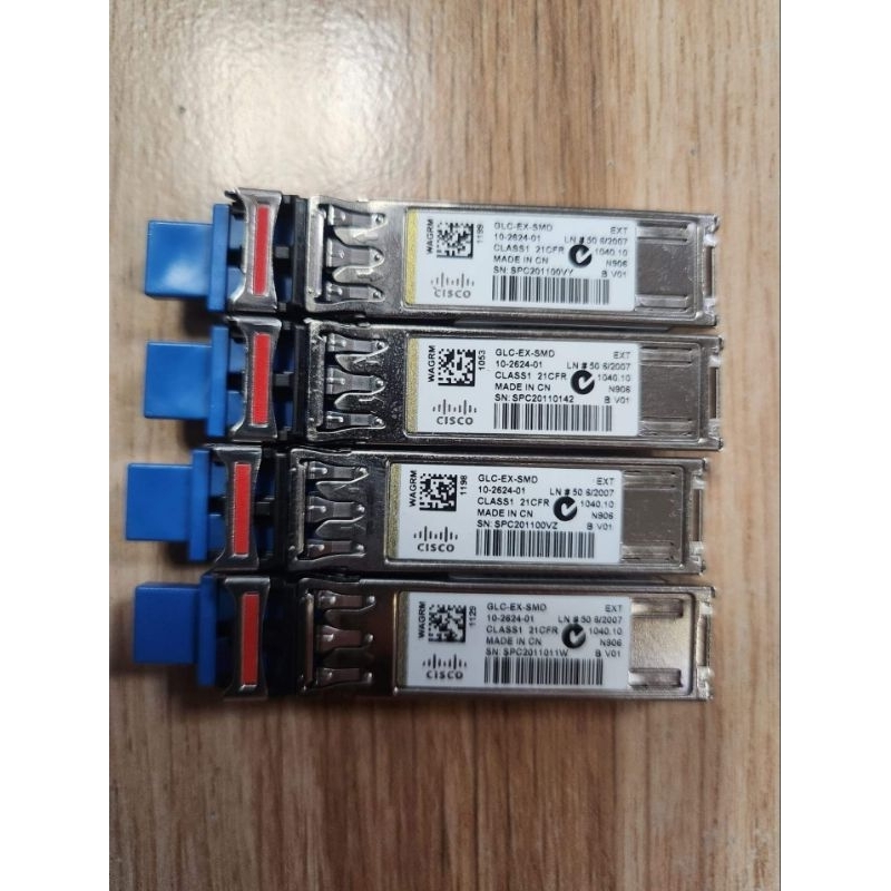 Cisco SFP GLC-EX-SMD= GLC-EX-SMD SFP 1000BASE-EX, SMF, 40km Distance ...
