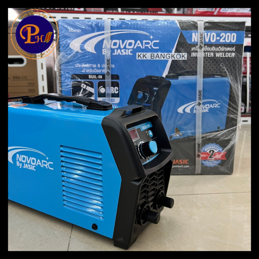 NOVOARC ตู้เชื่อมไฟฟ้า by JASIC รุ่น NOVO-200 ระบบ VRD และ Lift TIG (อา ...