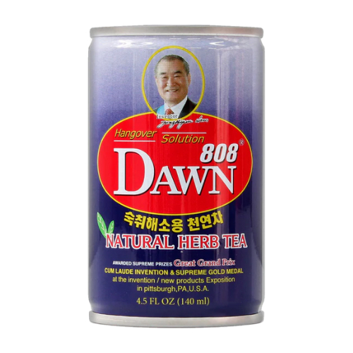 เครื่องดื่มแก้เมาค้าง แก้แฮงค์ เกาหลี dawn808 여명808 hangover drink 140ml / กระป๋อง | Shopee Thailand