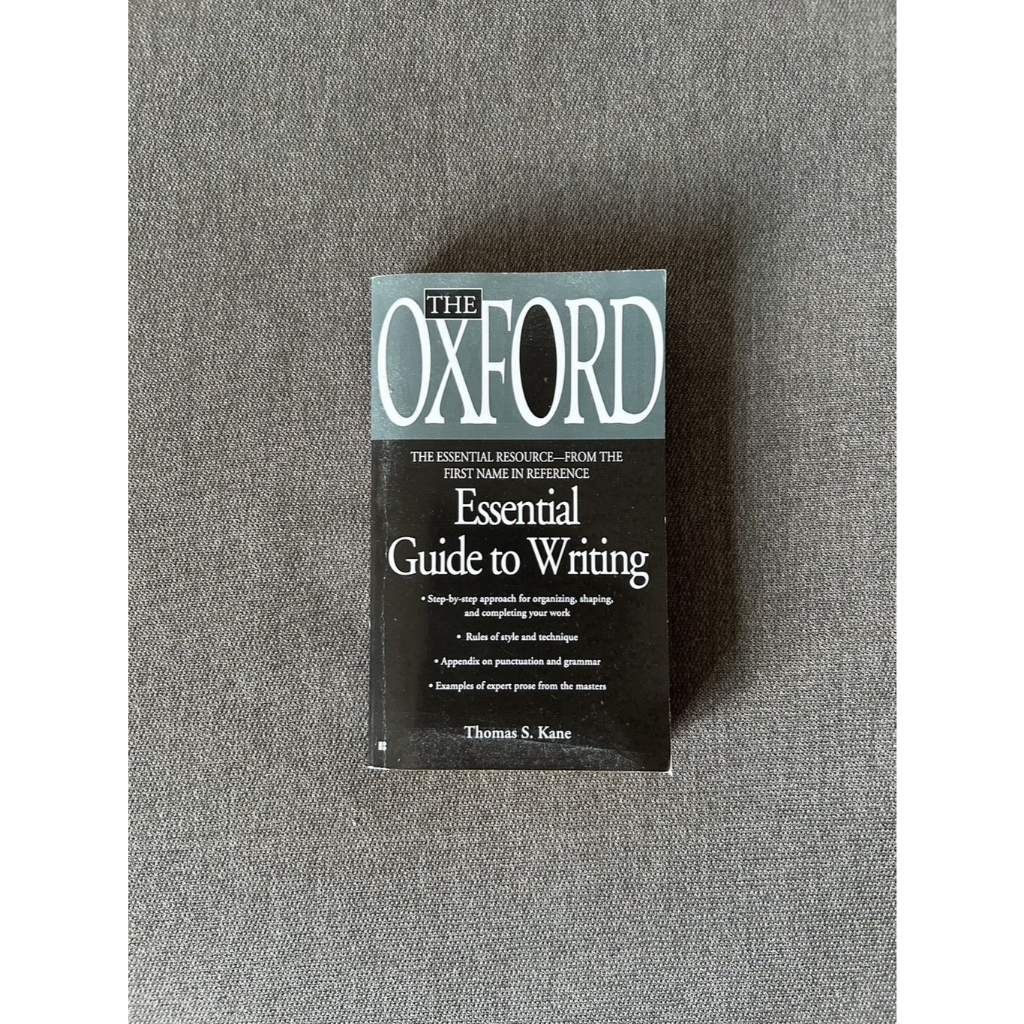 The Oxford Essential Guide to Writing | Shopee Thailand