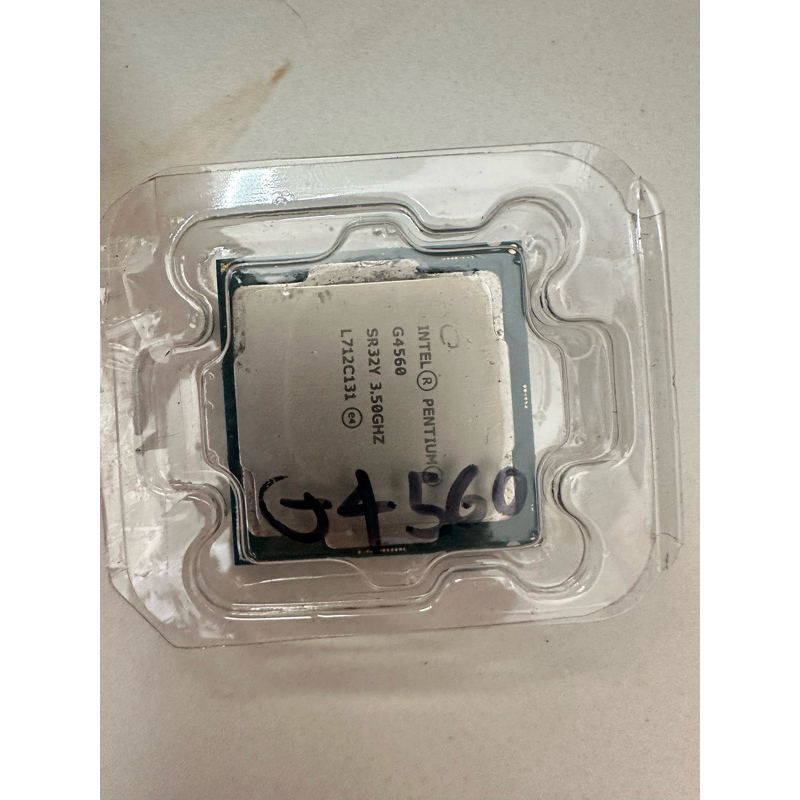 CPU (ซีพียู) 1151 INTEL CORE G4560 | Shopee Thailand