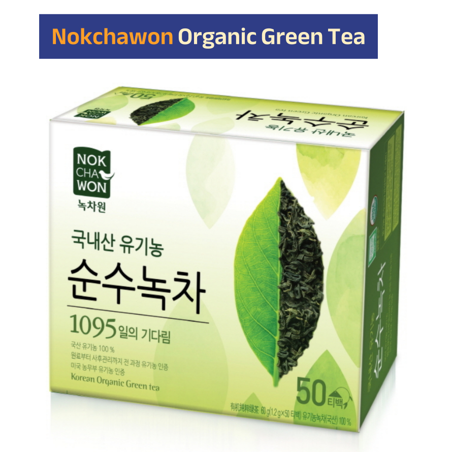 [ชาเขียว]Nokchawon Pure Organic Green Tea | Shopee Thailand