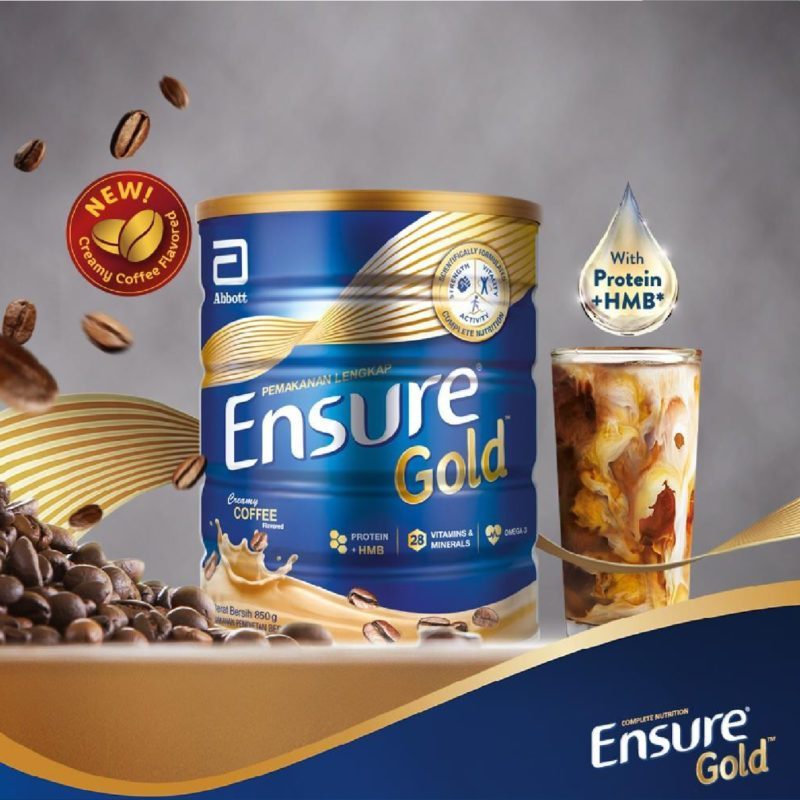 ENSURE HMB GOLD COFFEE 850 G. กาแฟ เอนชัวร์ โกลด์ กลิ่นกาแฟ อาหารเสริมสูตรครบถ้วน | Shopee Thailand