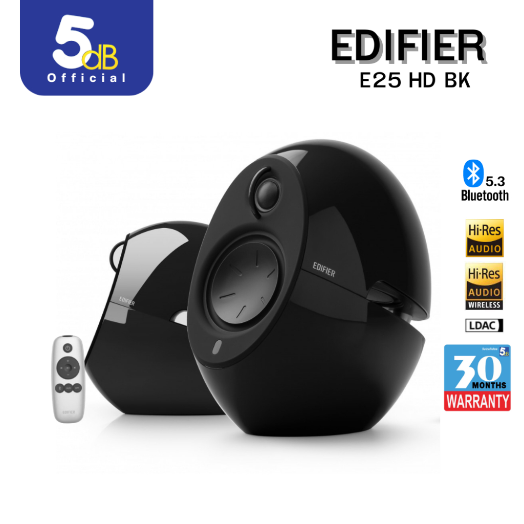 EDIFIER E25HD New 2024 Bluetooth5.3 LDAC HI-RES Audio Wireless รับประกันศูนย์ไทย 30เดือน ...