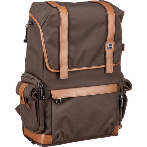 Gitzo GCB LG-BP Legende Camera Backpack (14L, Dark Brown/Light Brown ...