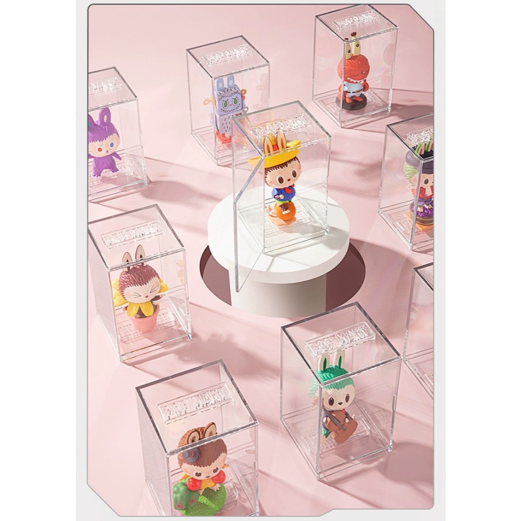 [แท้พร้อมส่งจากไทย]กล่องอะคริลิคใส POP MART - Single Display Box สำหรับ ...